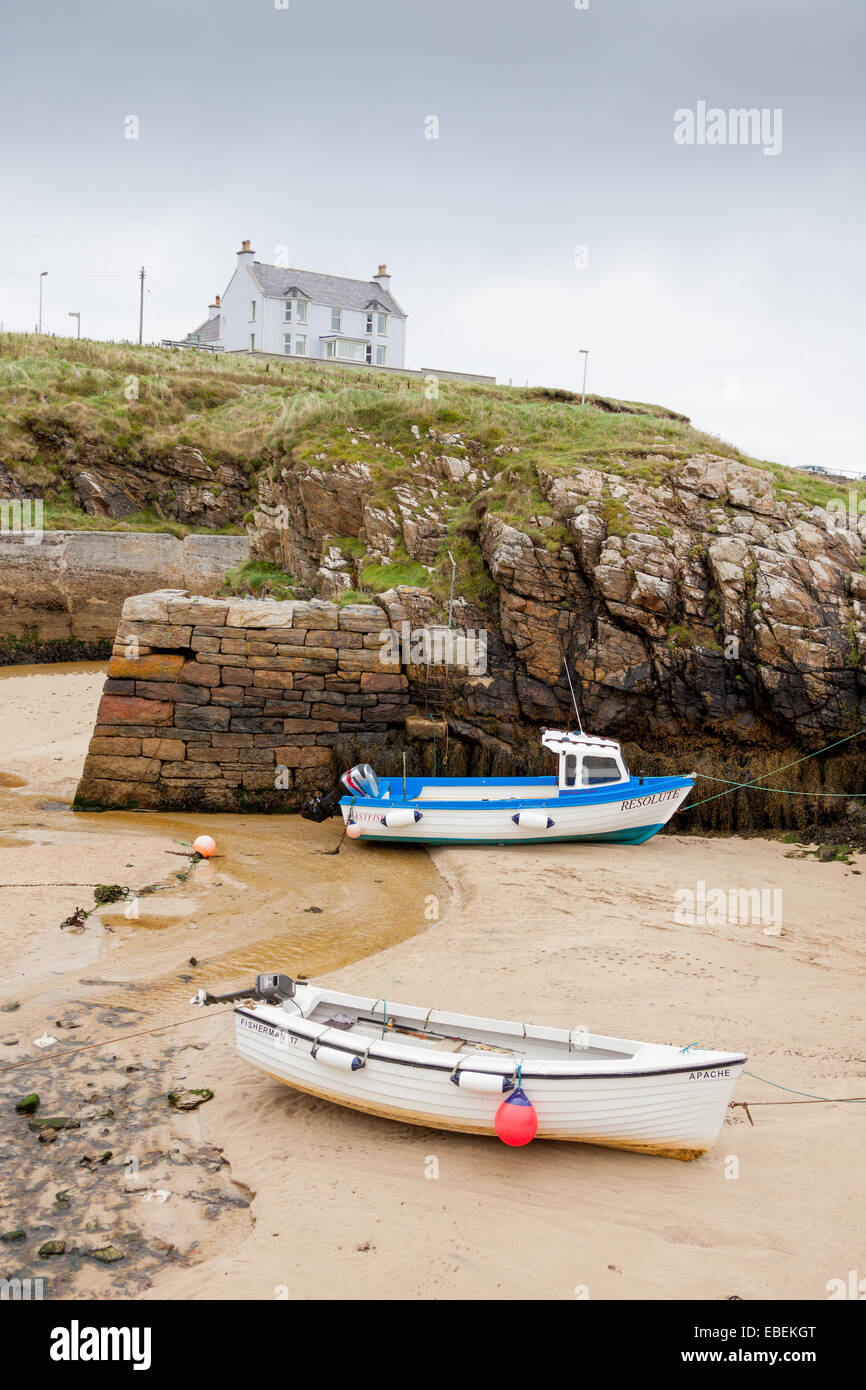 Port Nis Harbour. Isle of Lewis, Outer Hebrides, Scotland Stock Photo ...