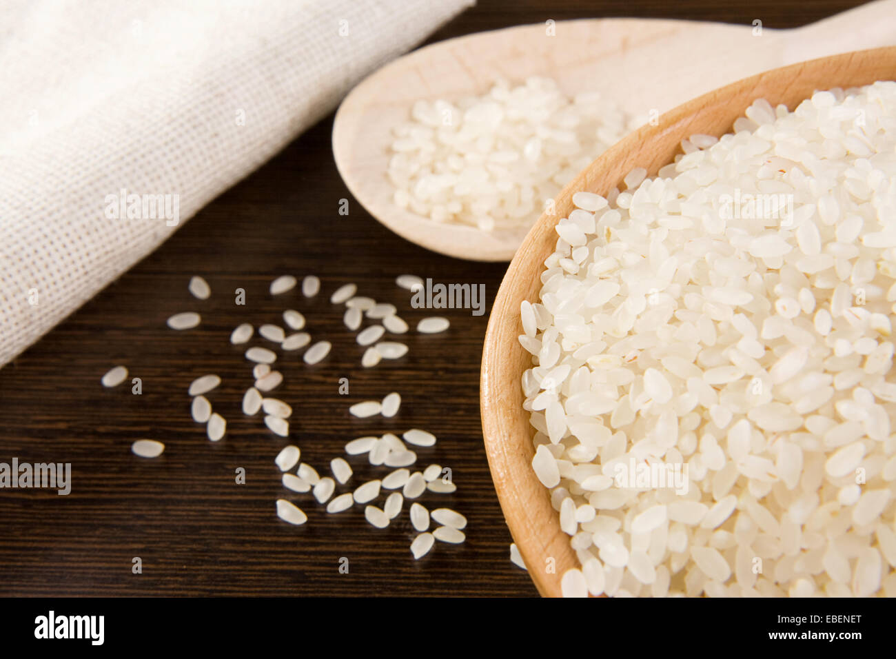 Only rice on the plate hi-res stock photography and images - Alamy