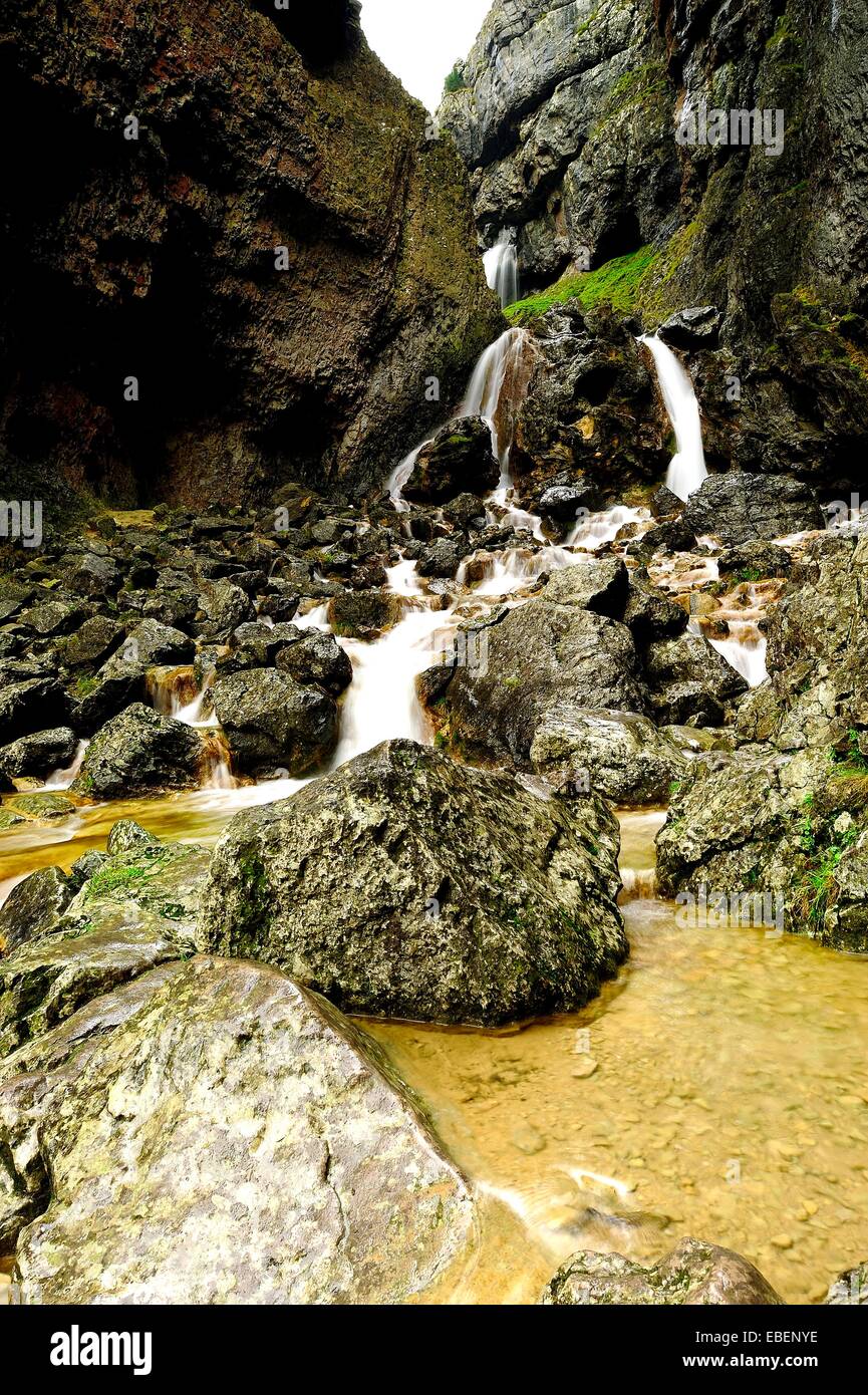 Waterfalls of Gordale Scar Stock Photo - Alamy