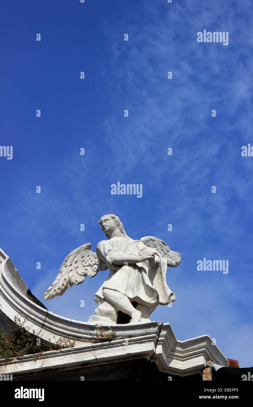Venice Italy Murano religious statues on an ancient church Stock Photo ...