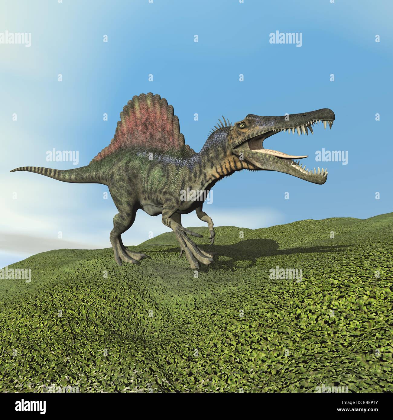 Walking spinosaurus dinosaur hi-res stock photography and images - Alamy