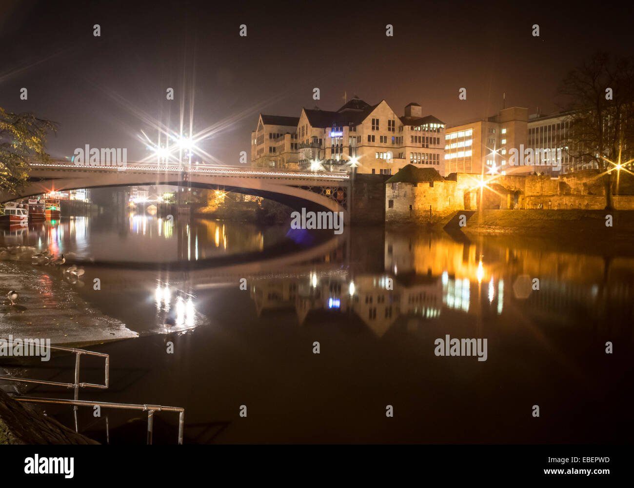 York city scene at night Stock Photo - Alamy