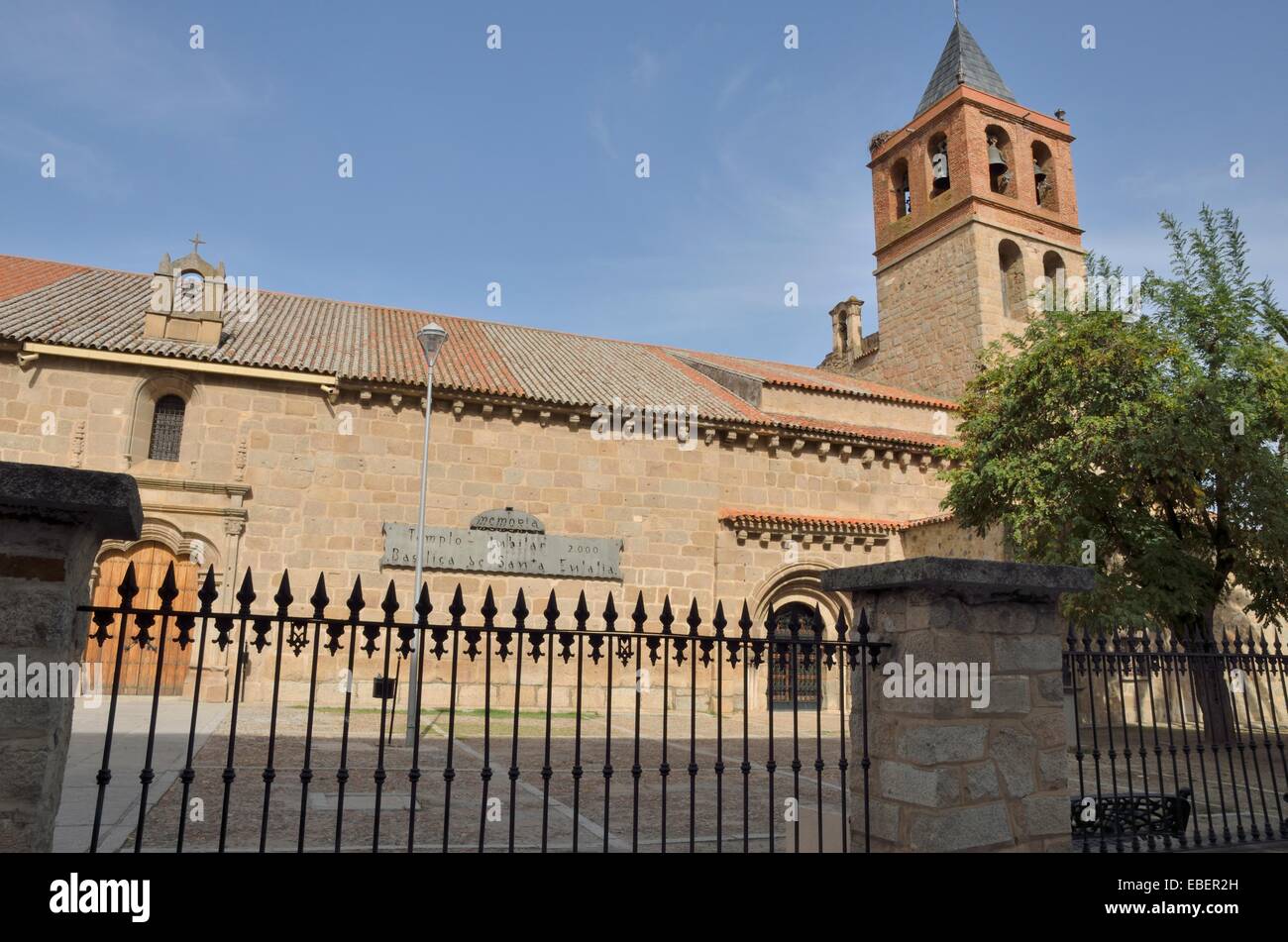 The martyrdom Basilica of Santa Eulalia of Merida is a religious ...