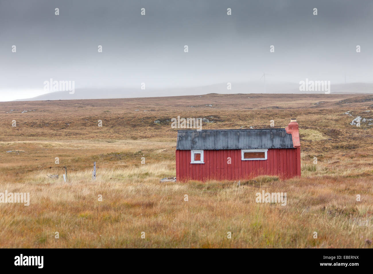 A Shieling near Achmore, Isle of Lewis, Outer Hebrides, Scotland Stock ...