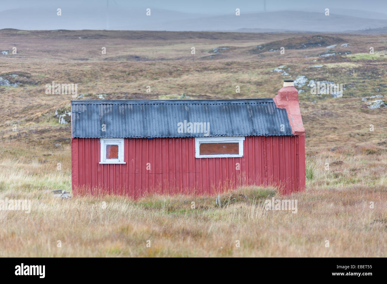 A Shieling near Achmore, Isle of Lewis, Outer Hebrides, Scotland Stock ...