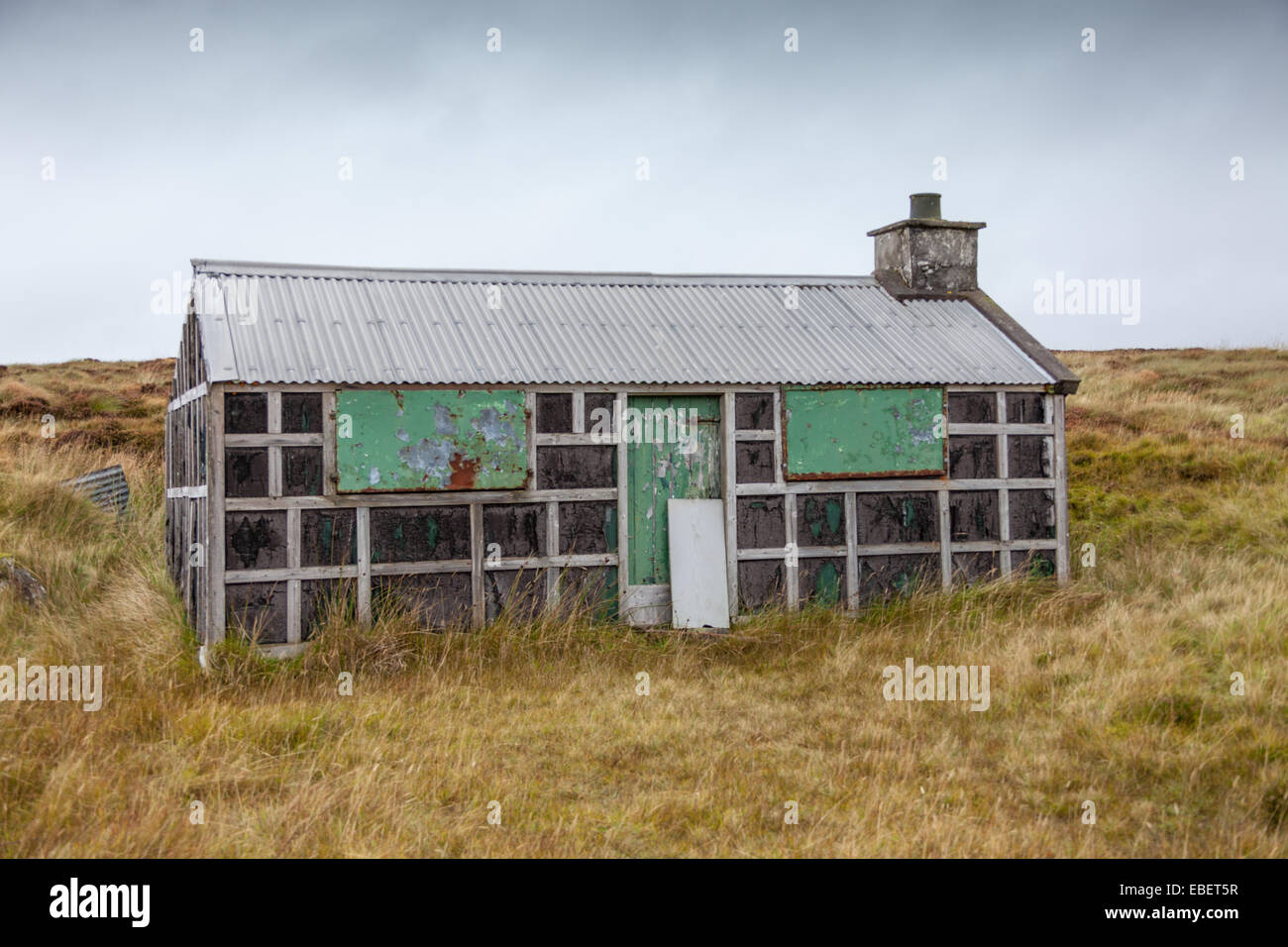A Shieling near Achmore, Isle of Lewis, Outer Hebrides, Scotland Stock ...