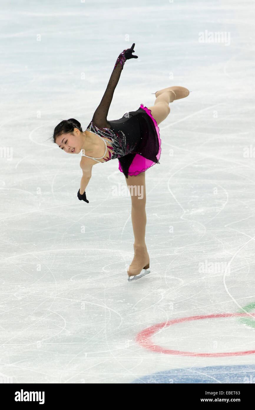 Li Zijun (CHN) competing in the Women's Figure Skating Short Program at ...
