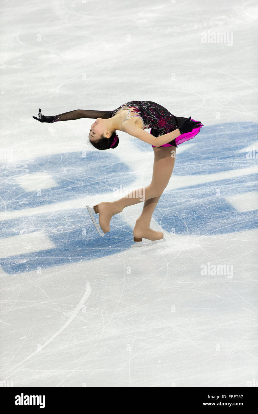 Li Zijun (CHN) competing in the Women's Figure Skating Short Program at ...