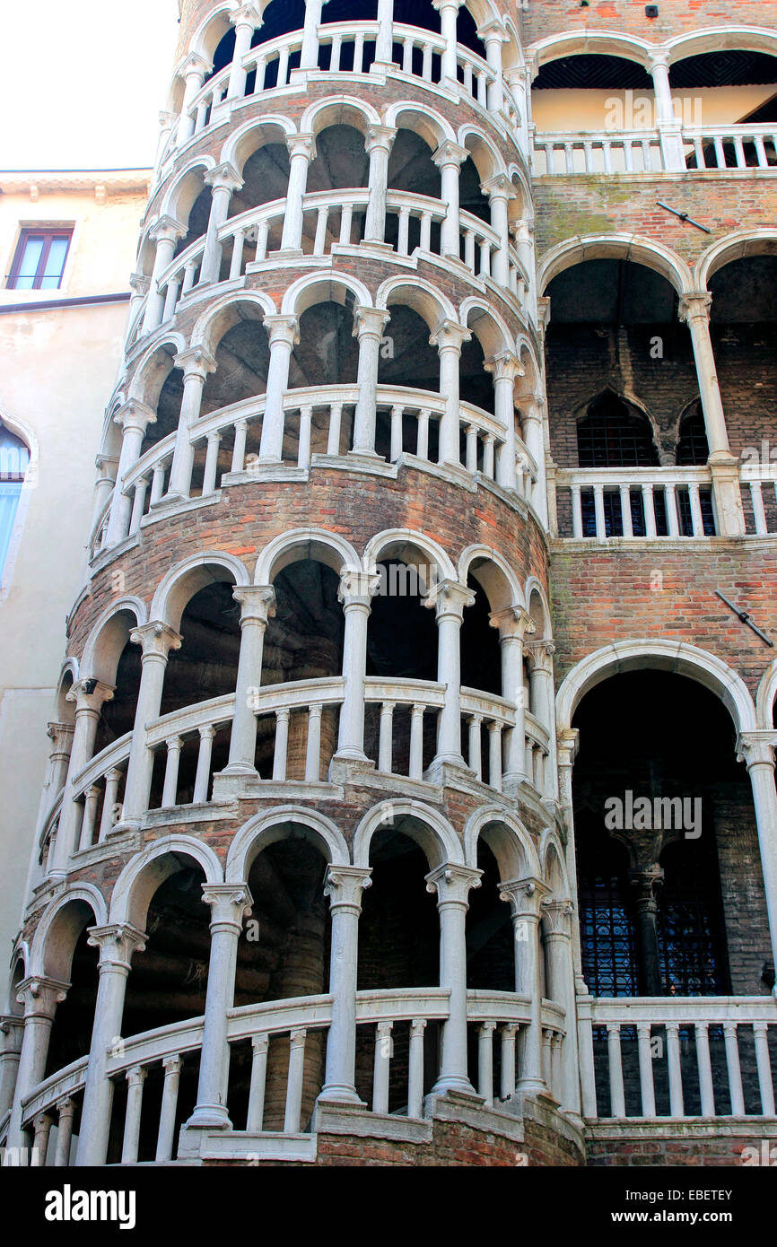 Venice scala contarini del bovolo hi-res stock photography and images ...