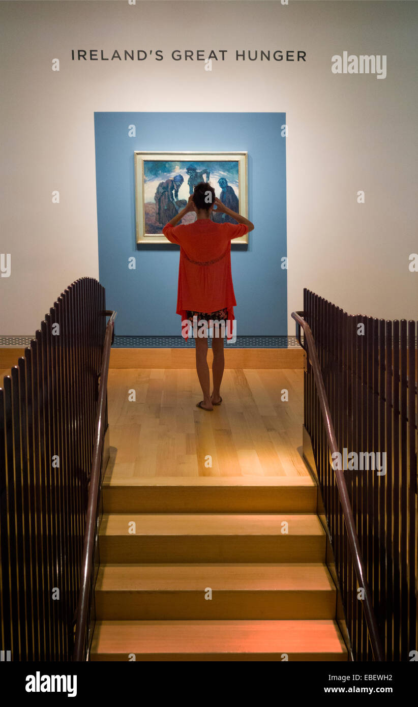 Ireland's great hunger museum in Hamden CT Stock Photo - Alamy