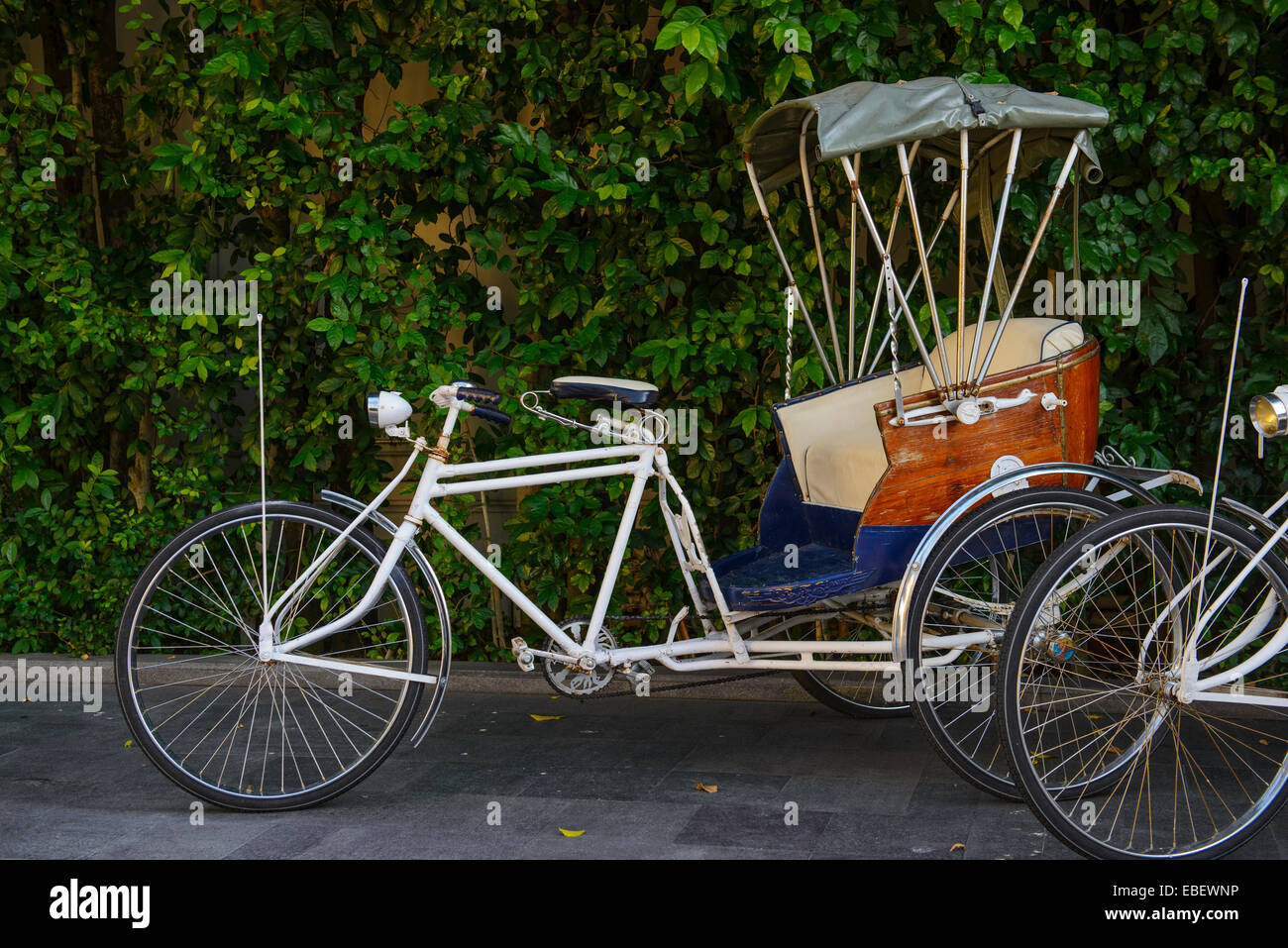 Human powered rickshaw hi-res stock photography and images - Alamy