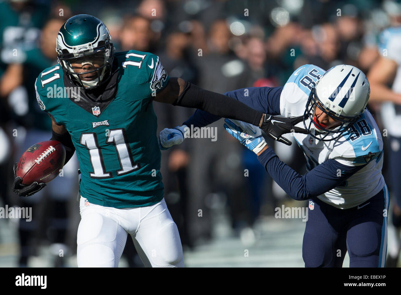 November 23, 2014: Philadelphia Eagles wide receiver Josh Huff (11 ...