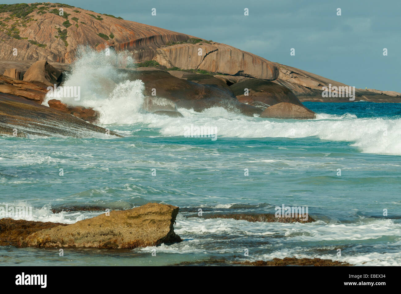 Blue sky and breaking wave hi-res stock photography and images - Alamy