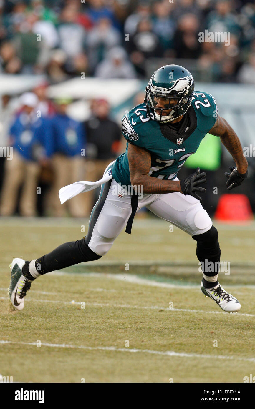 November 23, 2014: Philadelphia Eagles cornerback Nolan Carroll (23) in ...