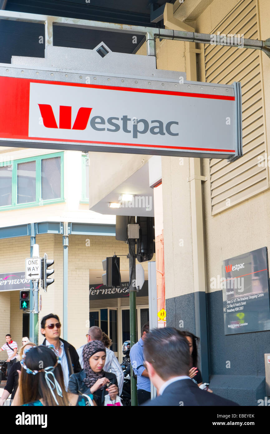 Westpac bank in chippendale Sydney,Australia Stock Photo - Alamy
