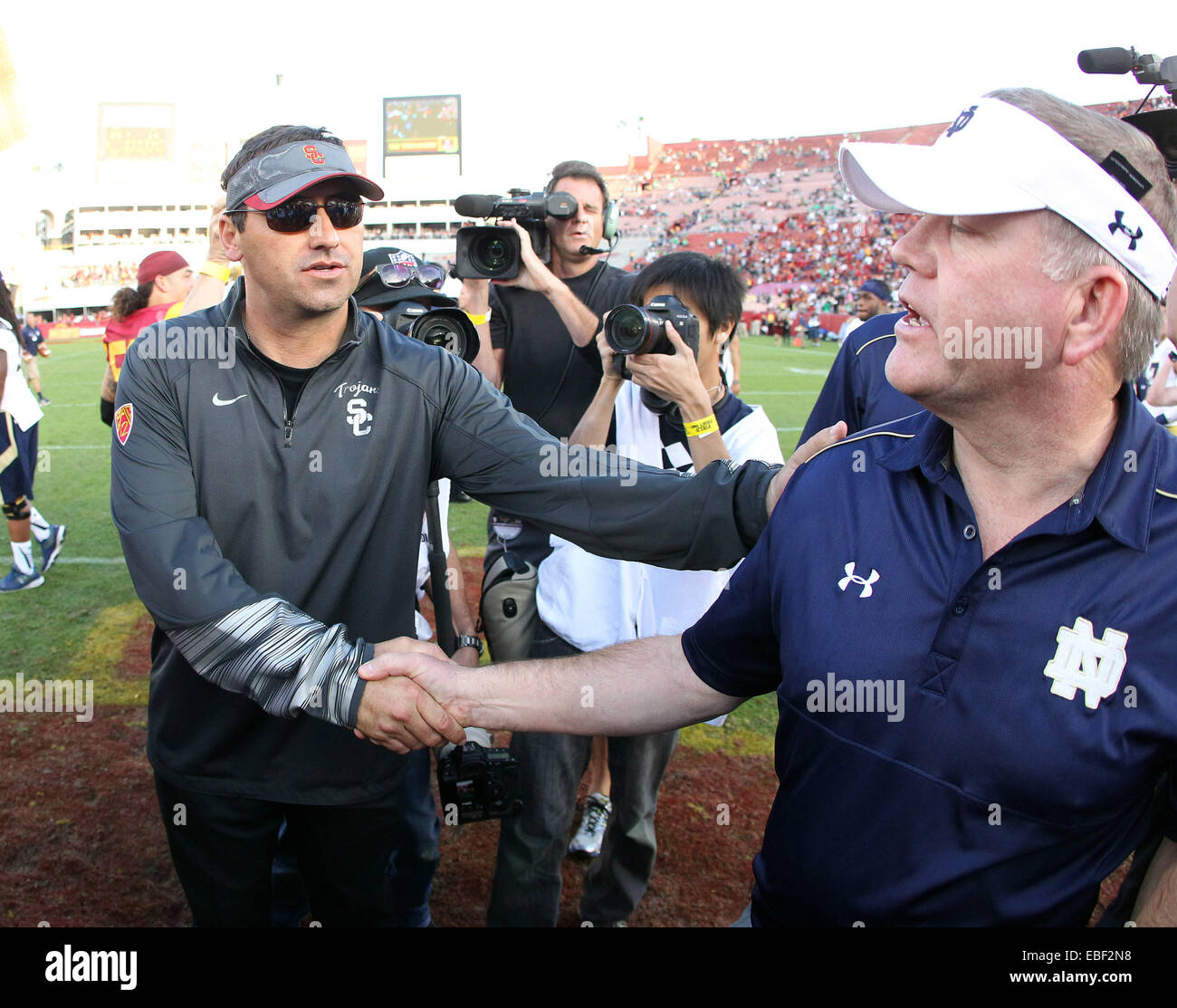 Brian kelly coach hi-res stock photography and images - Alamy