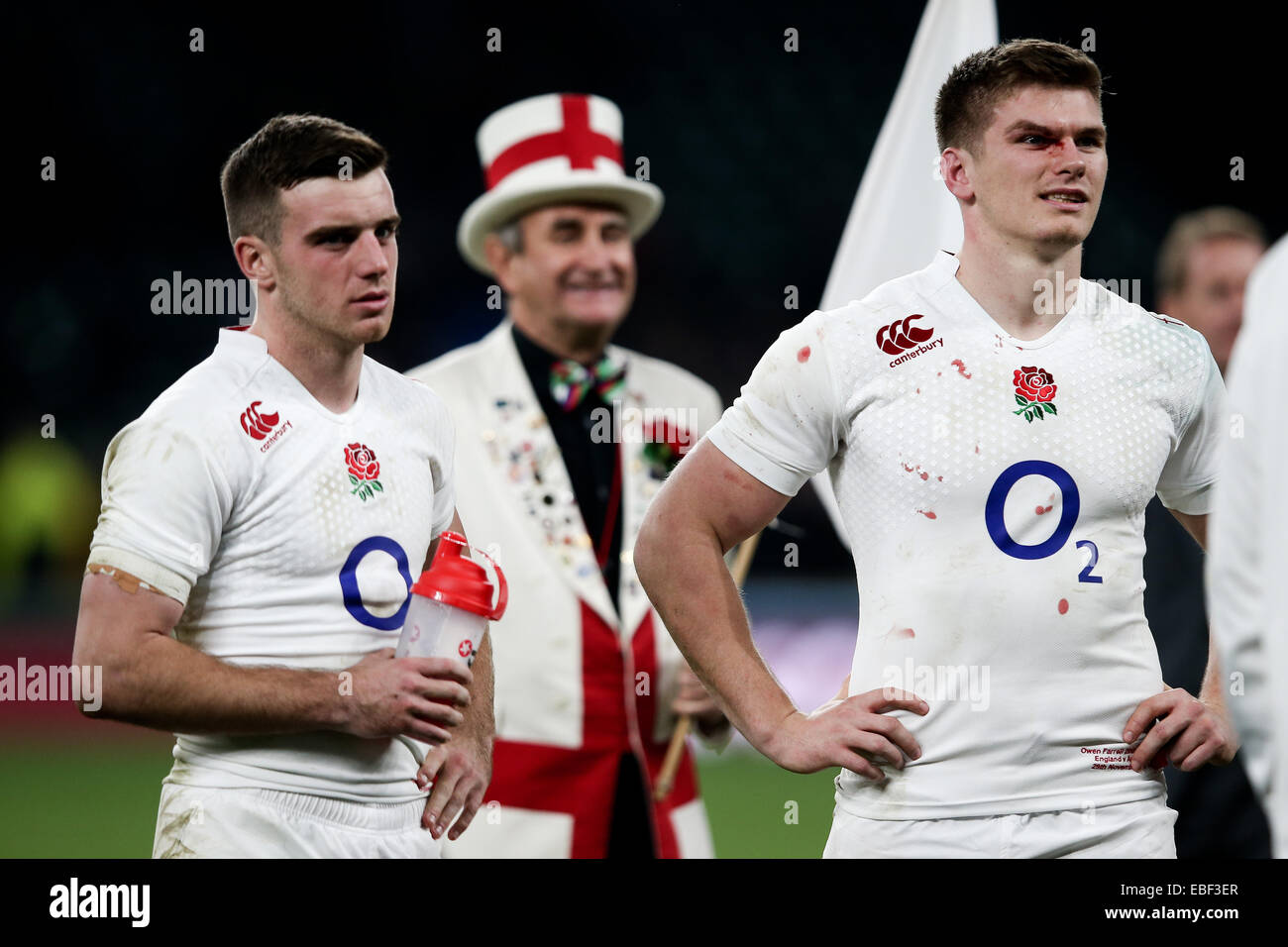 George ford and owen farrell hi-res stock photography and images - Alamy