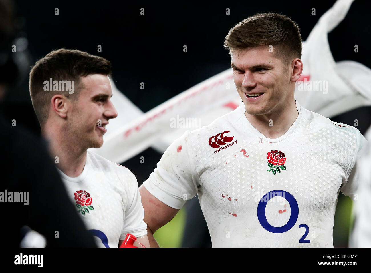 George ford and owen farrell hi-res stock photography and images - Alamy