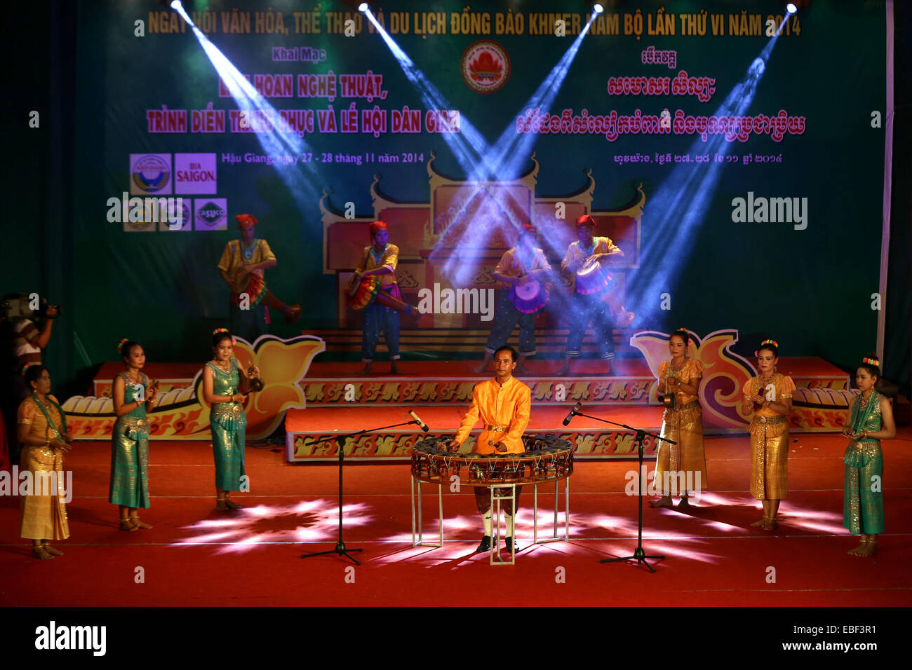 Ho Chi Minh City, Vietnam. 27th Nov, 2014. Vietnamese Khmer ethnic ...