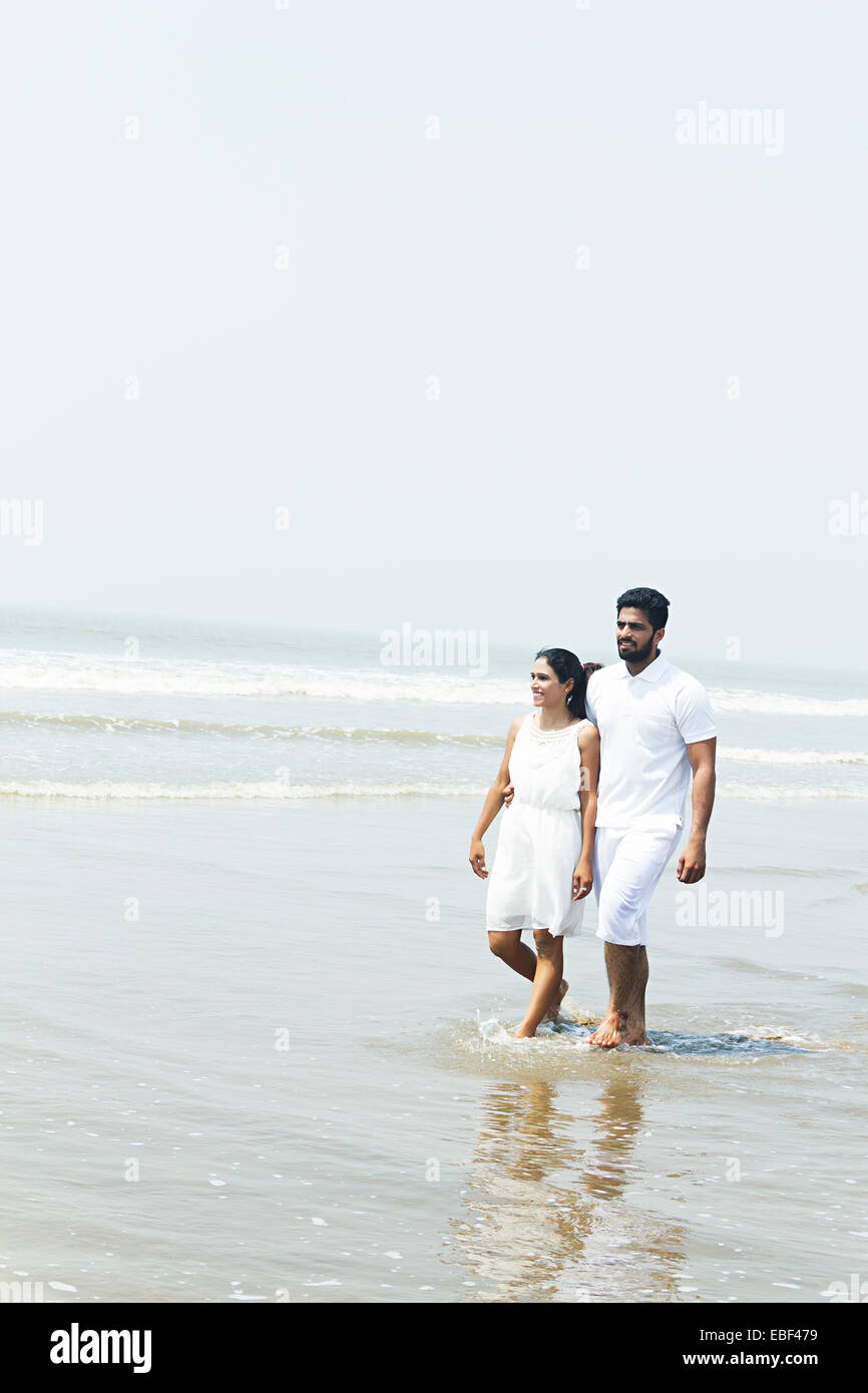 Indian woman walking barefoot hi-res stock photography and images - Alamy
