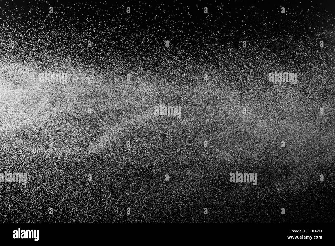 Water spray, black background hi-res stock photography and images - Alamy