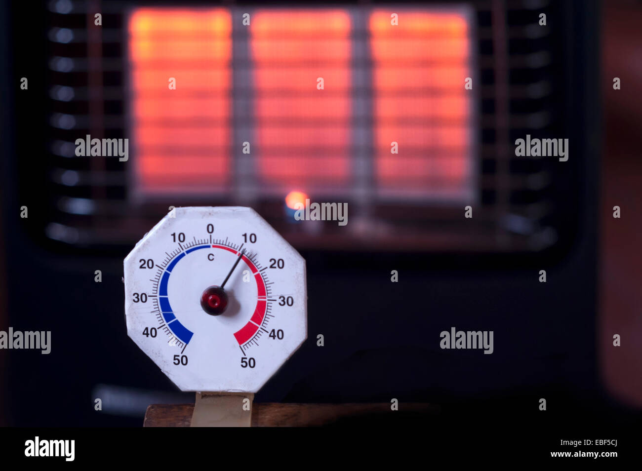 Colorful Temperature Gage Stock Photo - Alamy