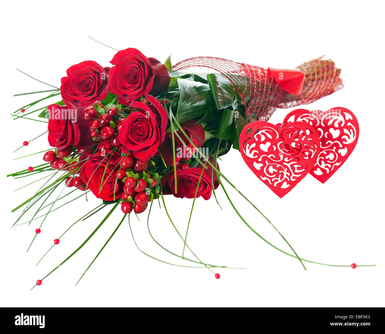 Hearts And Roses Background Drawings