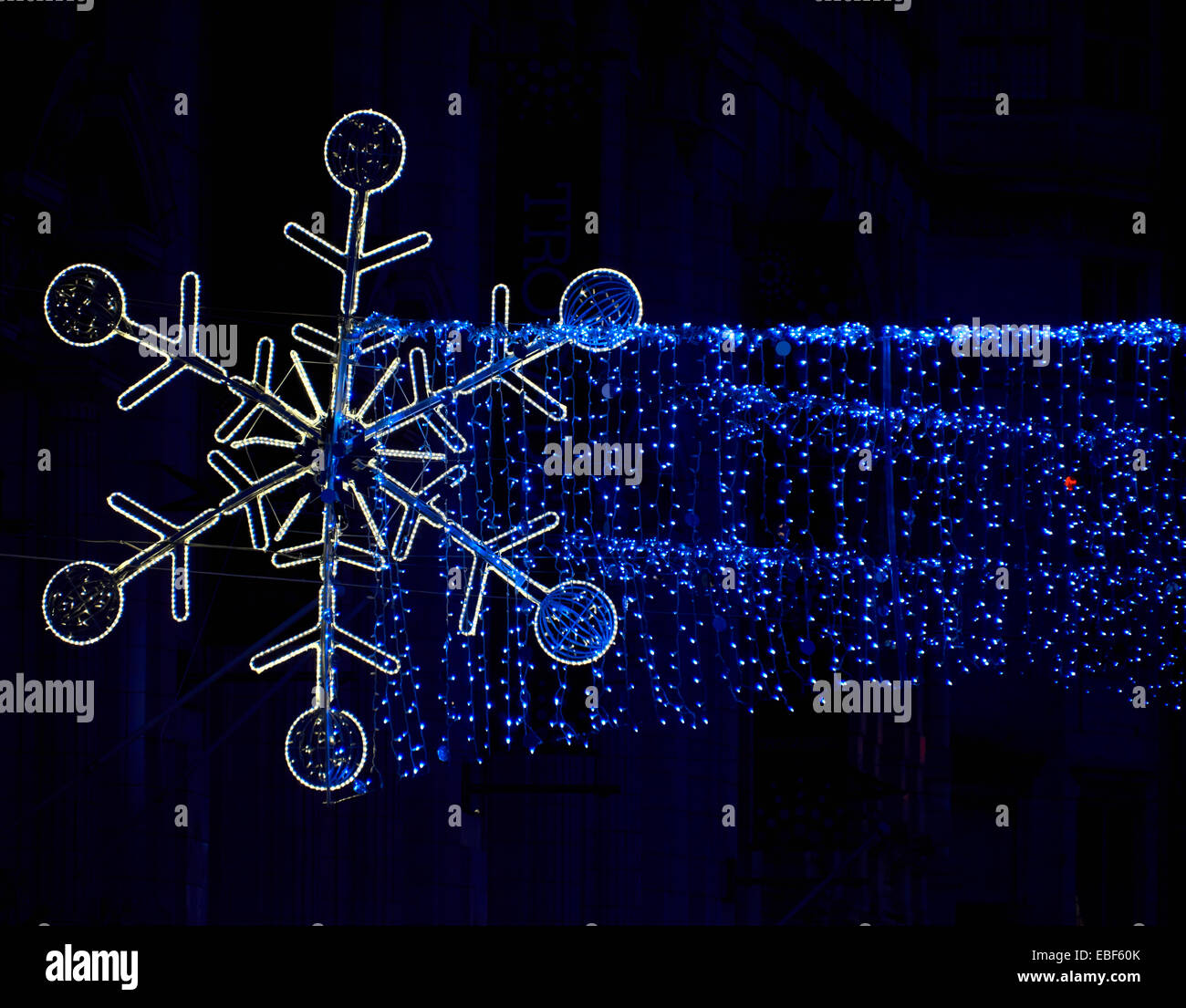 London Christmass Lights 2029 Stock Photo - Alamy