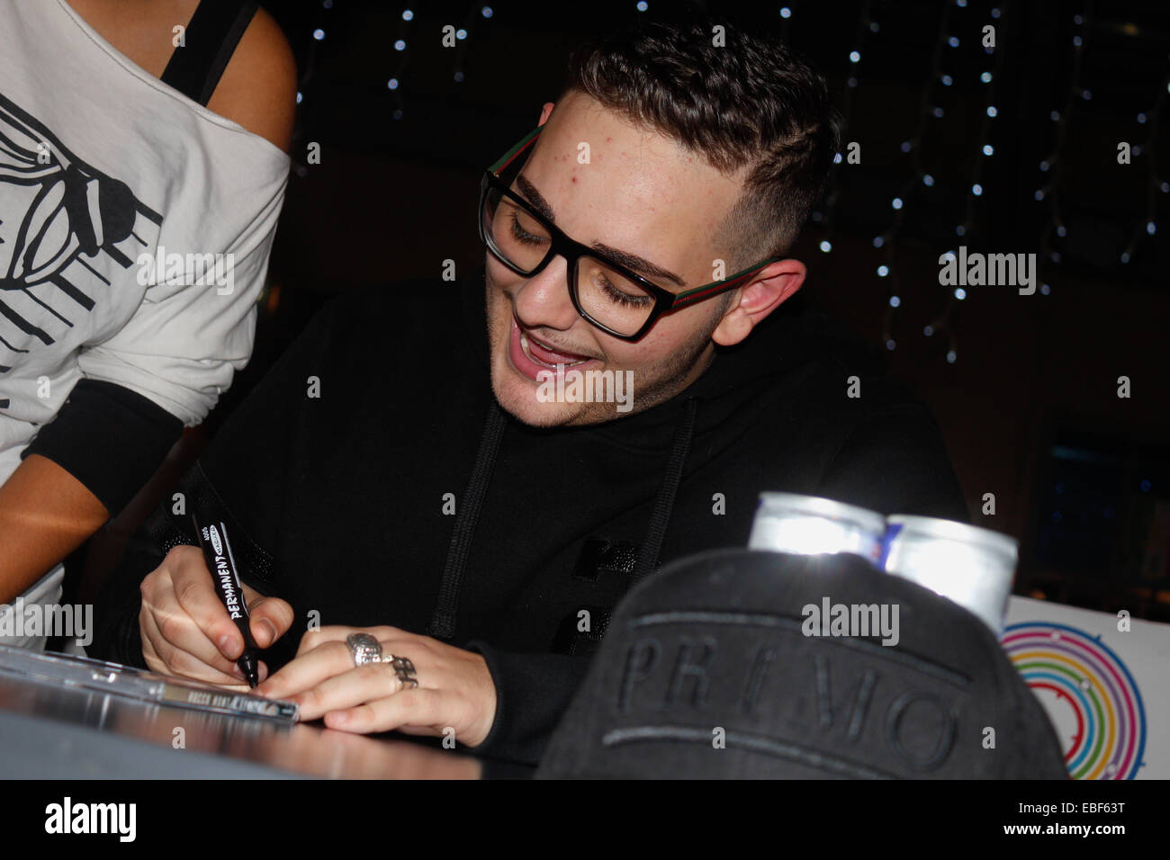 Italian rapper Rocco Hunt, winner in the "New proposals" at the Sanremo ...