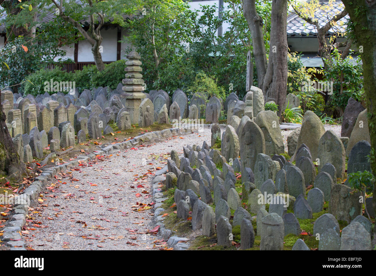 Holy stones at Gangoji Temple (UNESCO World Heritage Site), Nara ...