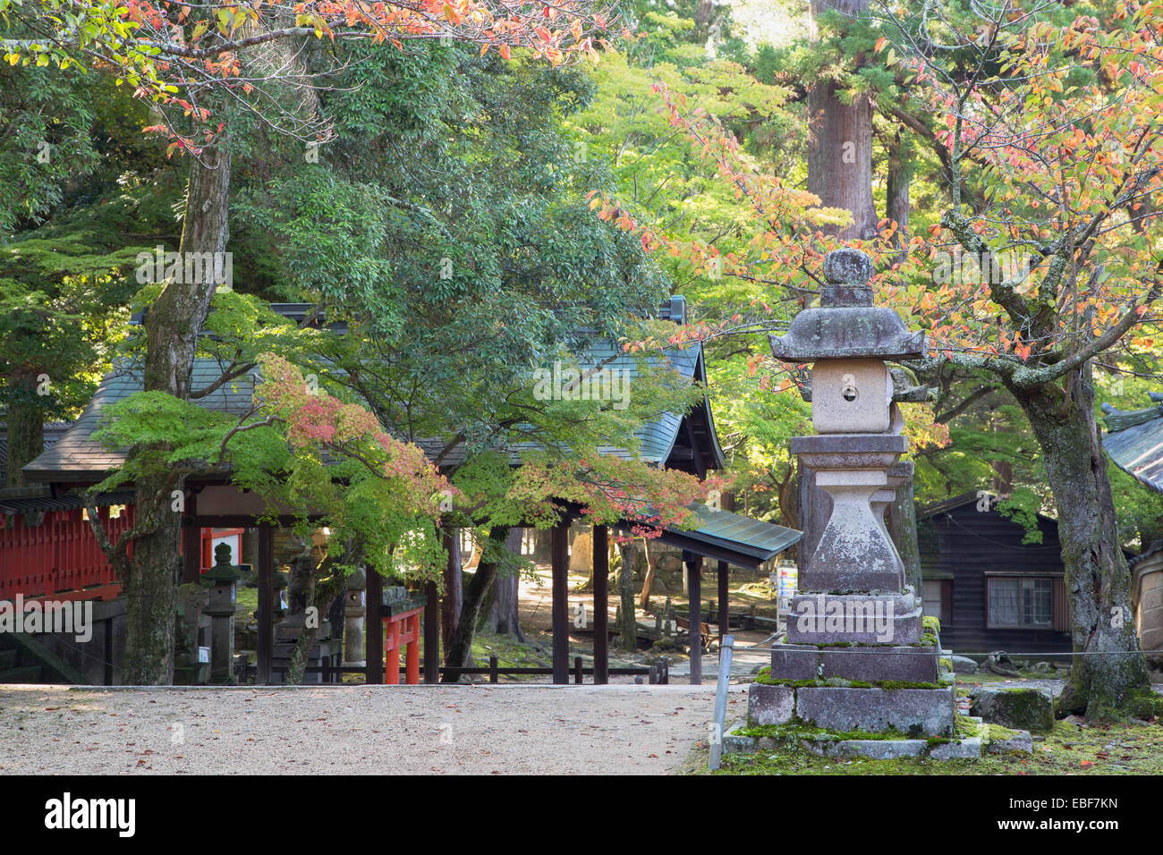 Sangatsudo Hall in Nara Park, Nara, Kansai, Japan Stock Photo - Alamy