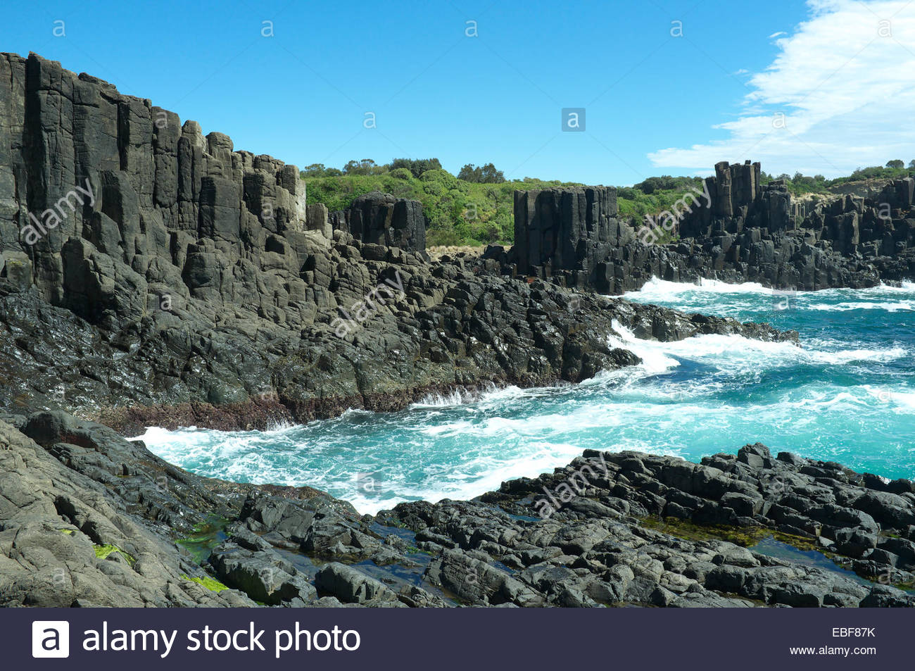 Hexagonal Rocks Formation Formations High Resolution Stock Photography ...