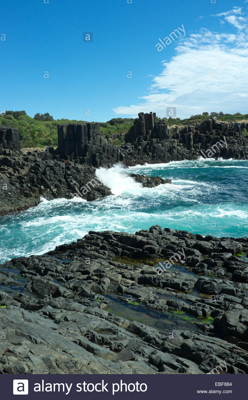 Hexagonal Rocks Formation Formations High Resolution Stock Photography ...