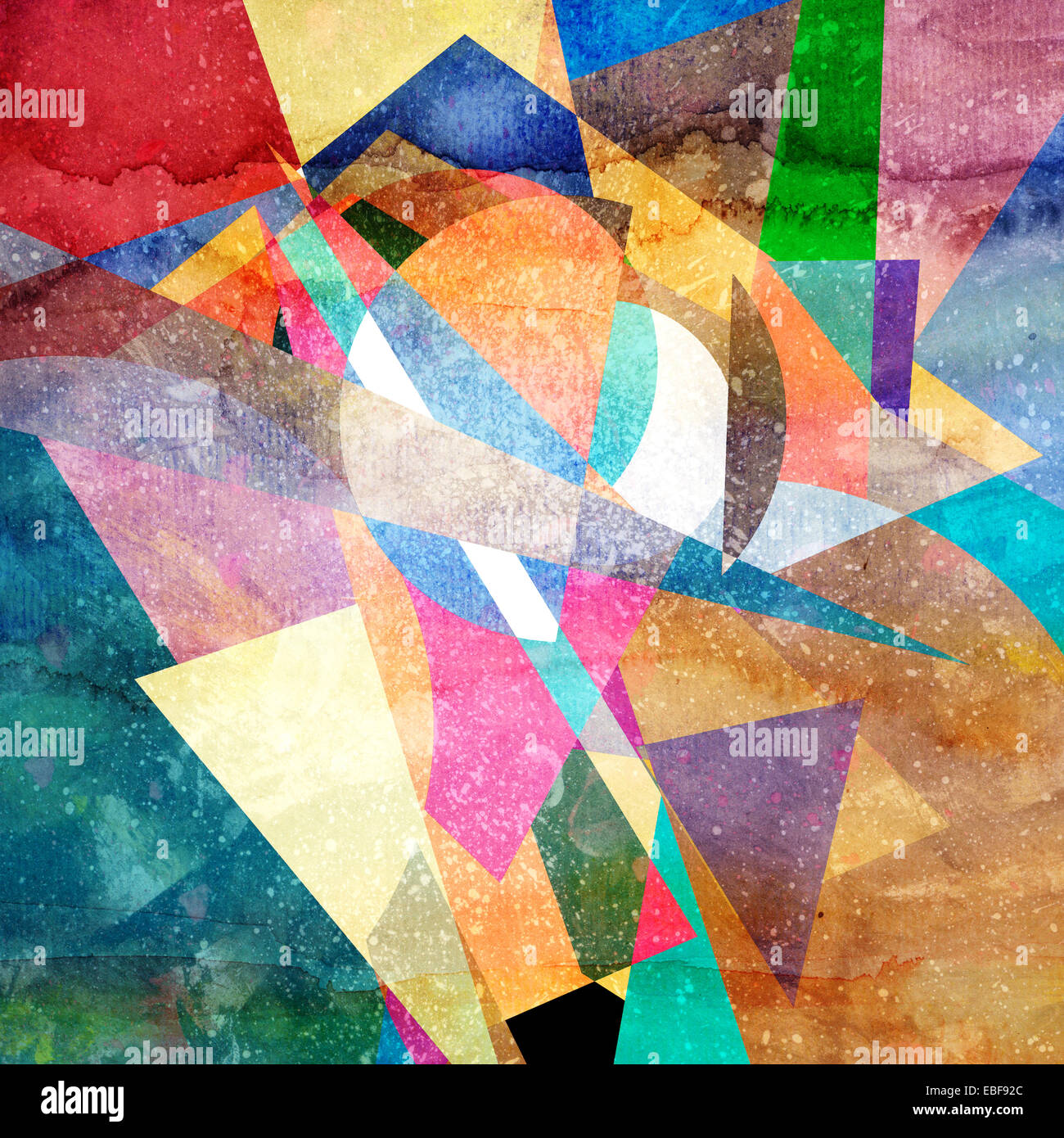 Geometric elements in space hi-res stock photography and images - Alamy