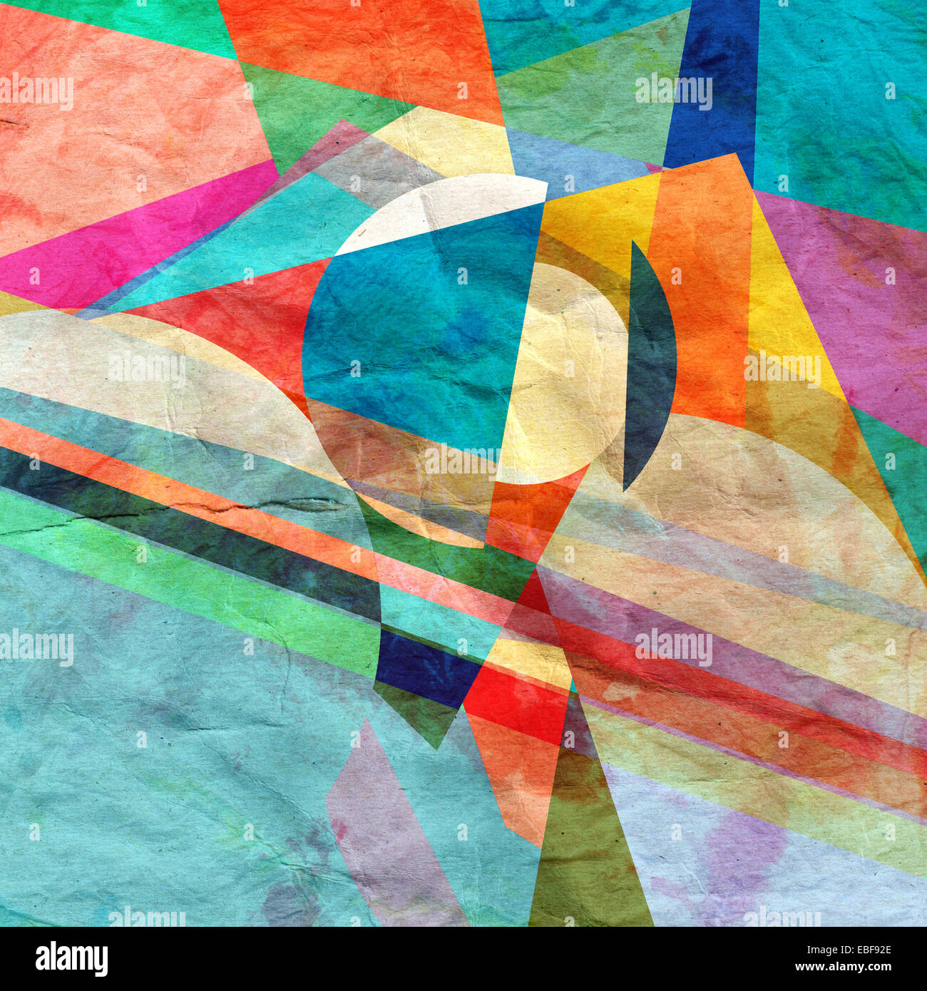 Geometric elements in space hi-res stock photography and images - Alamy