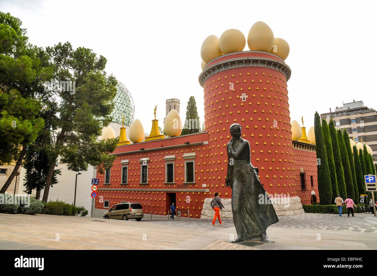 Dali Theatre and Museum, Figueres, in Catalonia, Spain Stock Photo - Alamy