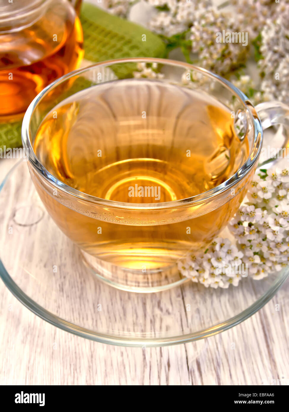Tea indoors yarrow hi-res stock photography and images - Alamy