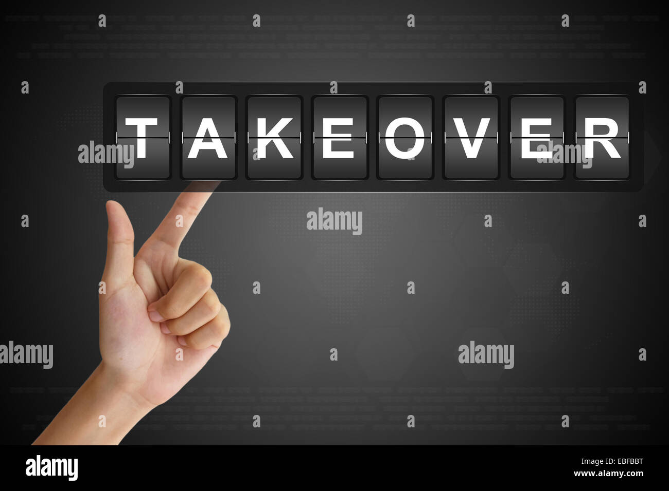 hand clicking takeover on Flip Board Display Stock Photo - Alamy hand clicking takeover on Flip Board Display Stock Photo - Alamy