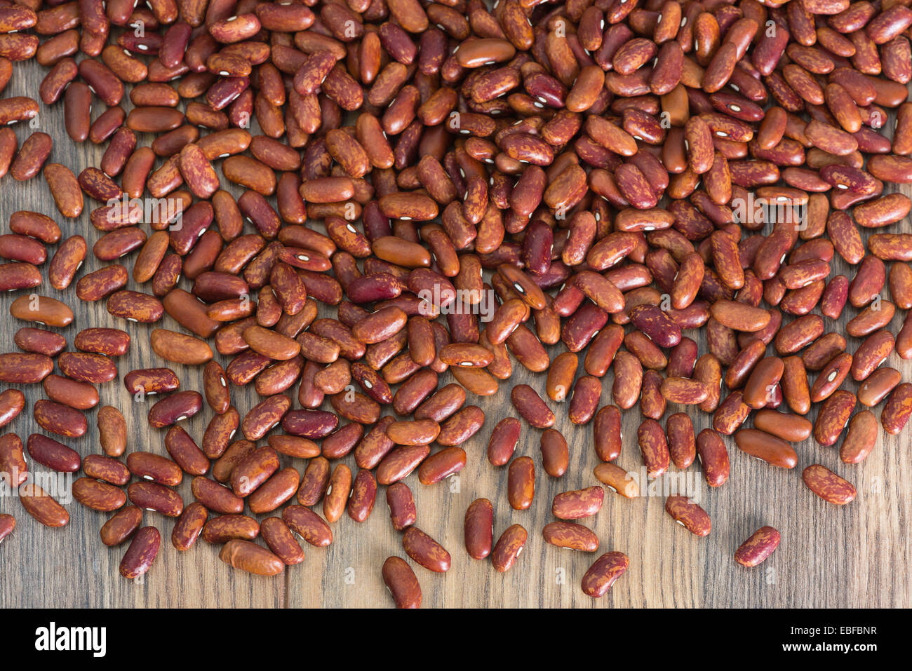 mottled grains of red beans on the table Stock Photo - Alamy
