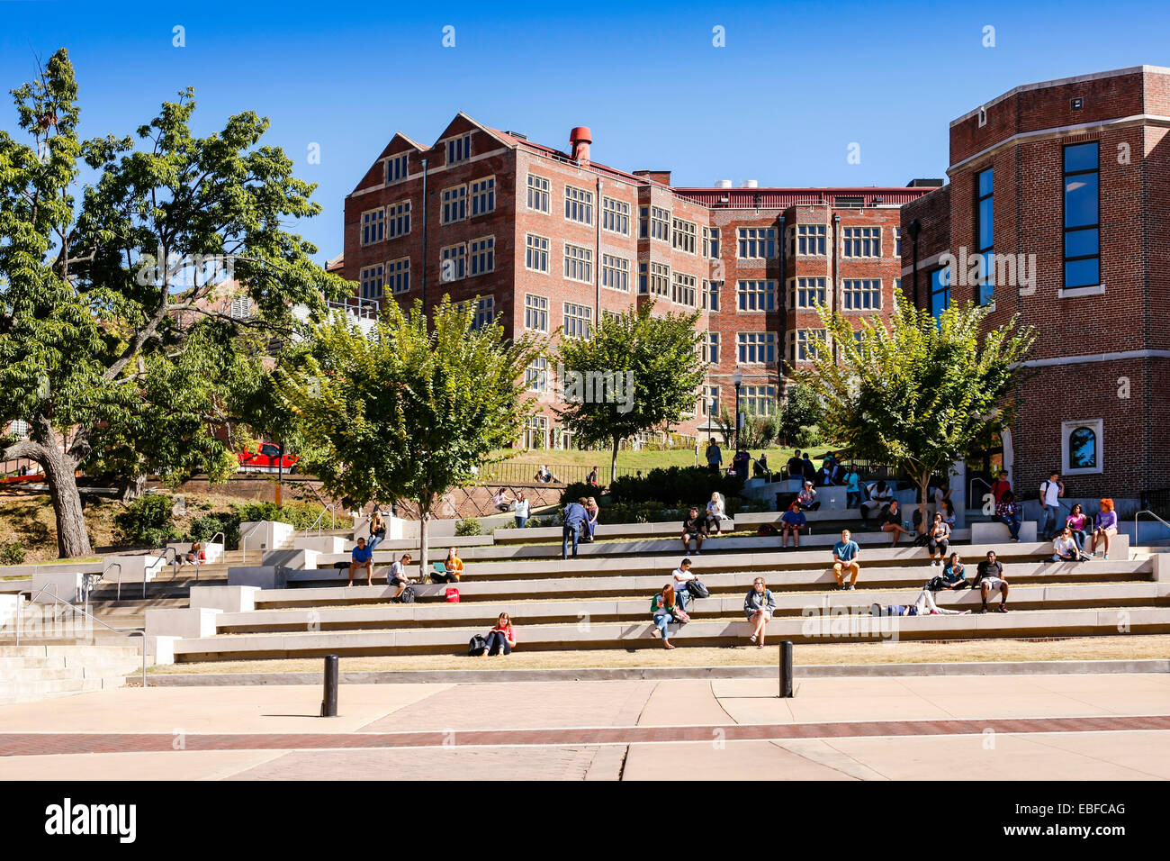 The old campus buildings on the hill at the University of Tennessee ...