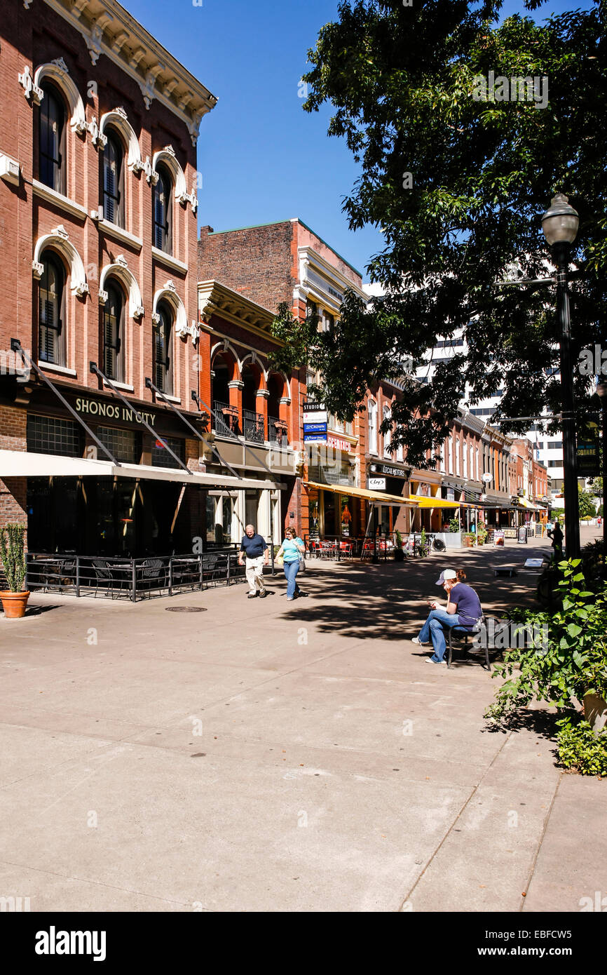 The old market square in downtown Knoxville Tennessee Stock Photo - Alamy