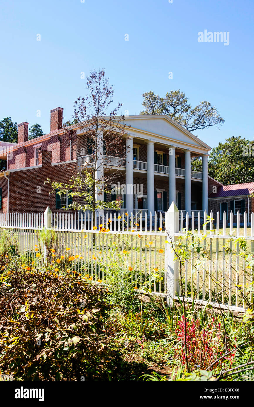 View of the Hermitage Mansion. Home of President Andrew Jackson in ...