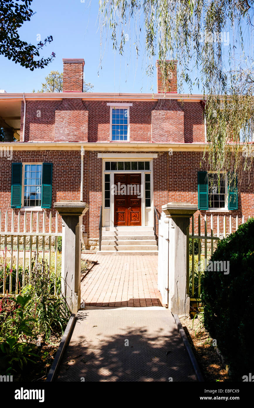 View of the Hermitage Mansion. Home of President Andrew Jackson in ...