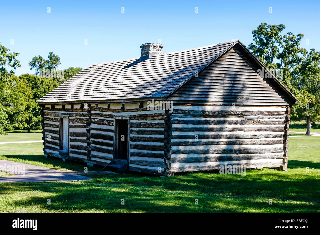 Uncle Alfred's Cabin.A slave in the employ of President Andrew Jackson ...
