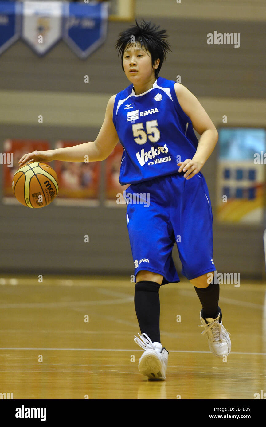 Nerima Hikarigaoka Gymnasium, Tokyo, Japan. 30th Nov, 2014. Sayaka Komatsu (Vickies), NOVEMBER ...