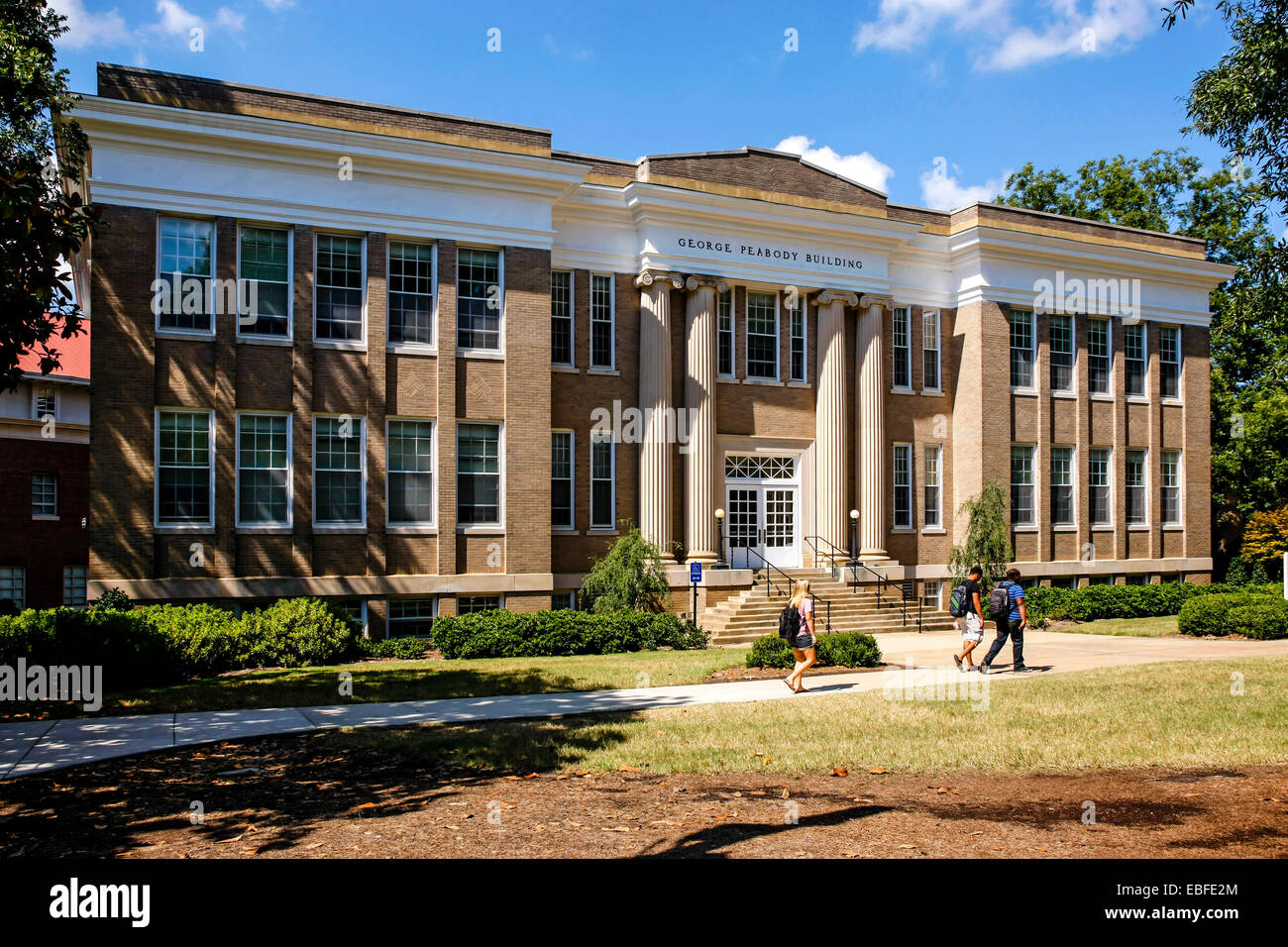 The George Peabody building on the campus of "Ole Miss" University of ...