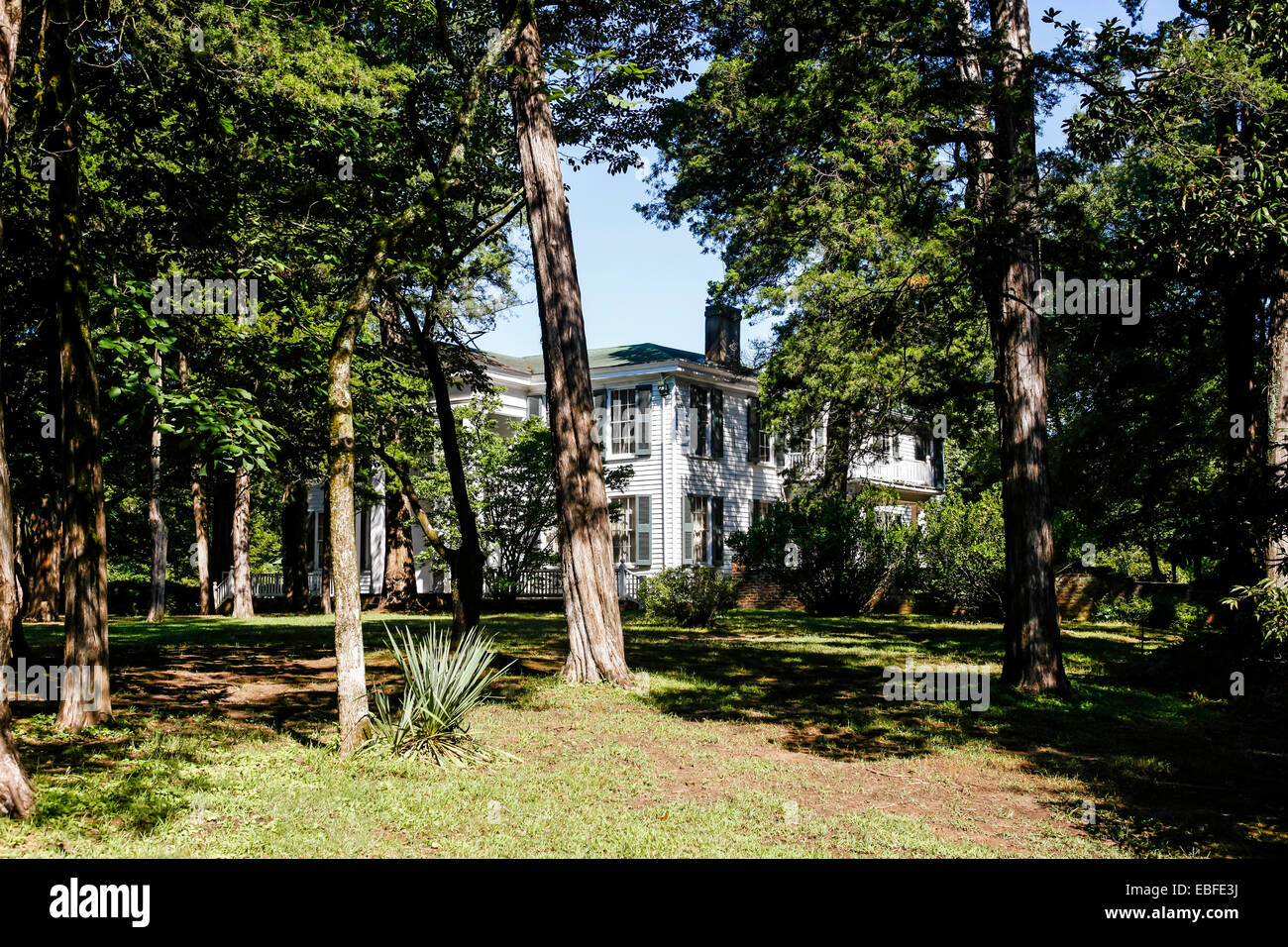 Rowan Oak House. Home of William Faulkner in Oxford Mississippi Stock ...