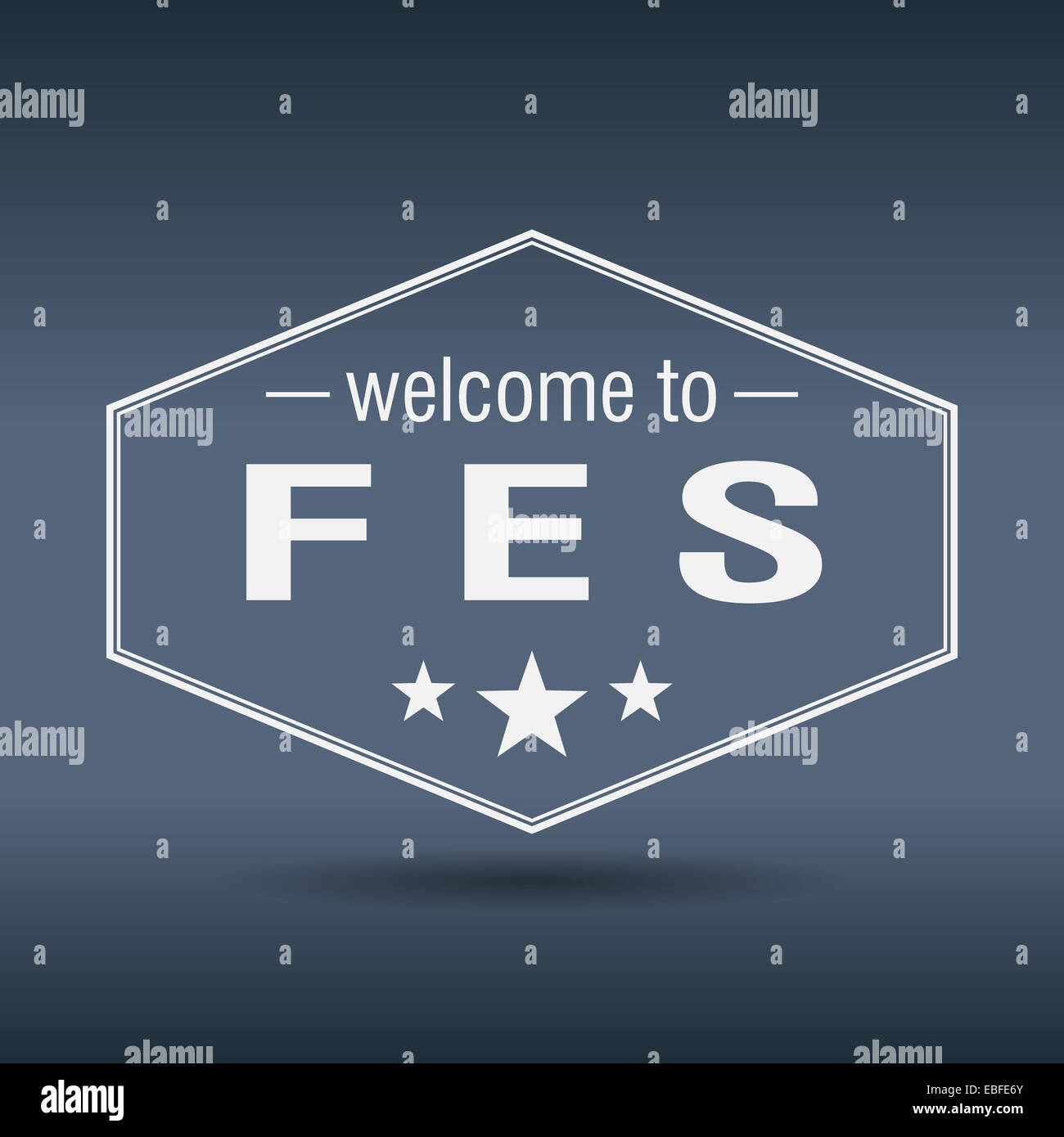 Fes hexagon hi-res stock photography and images - Alamy