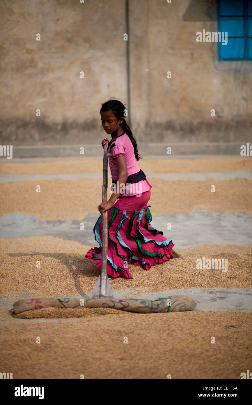 Indian factory labour family hi-res stock photography and images - Alamy