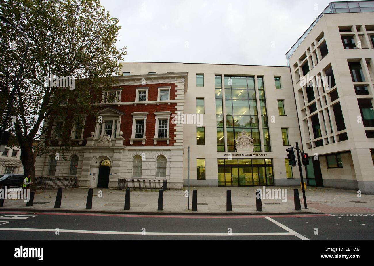 General View GV of Westminster Magistrates Court, 181 Marylebone Road ...